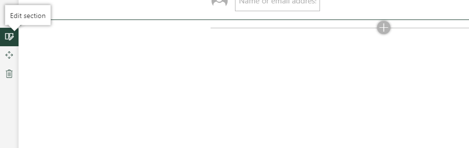 Adding or Removing Sections and Columns on a Page