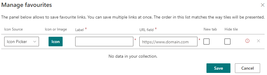 How to Use the Favourites Web Part