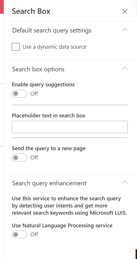 How to Configure the Search Box Web Part